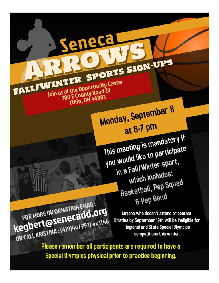 Arrows Meet the Coach/ Parents Night - Seneca County Opportunity Center