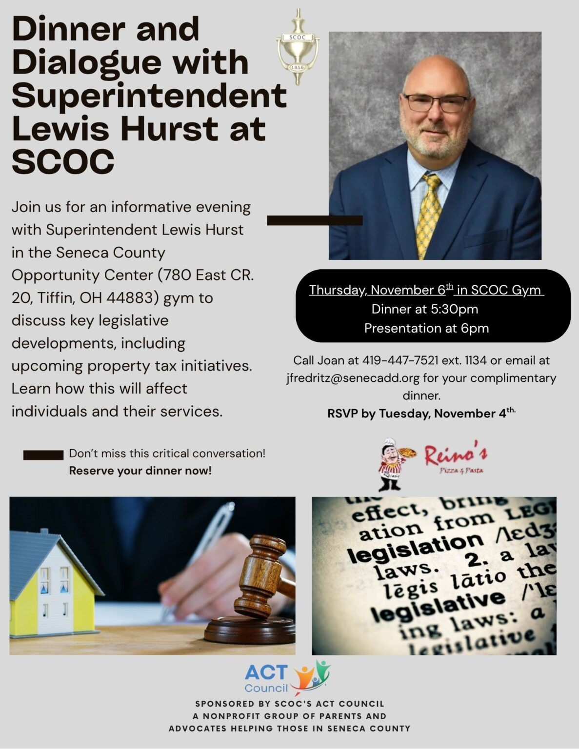 Dinner and Dialogue - Seneca County Opportunity Center